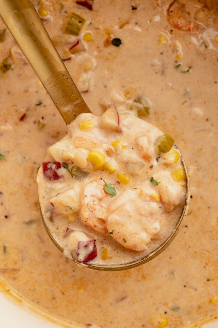 Shrimp Corn Chowder - Yellow Bliss Road