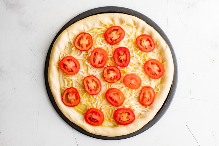 5 Cheese and Tomato Pizza - Yellow Bliss Road