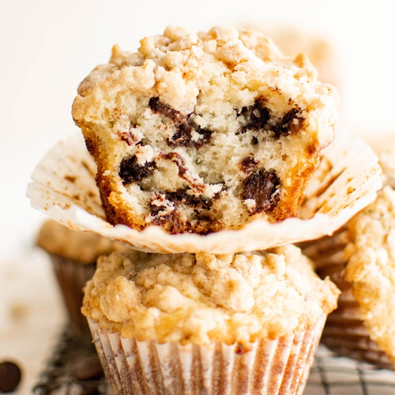 Sour Cream Banana Muffins - Yellow Bliss Road
