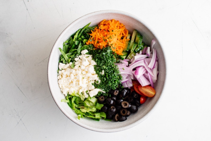 Veggie Pita Sandwich - Yellow Bliss Road