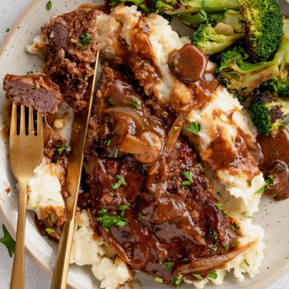 Cube Steak and Gravy - Yellow Bliss Road