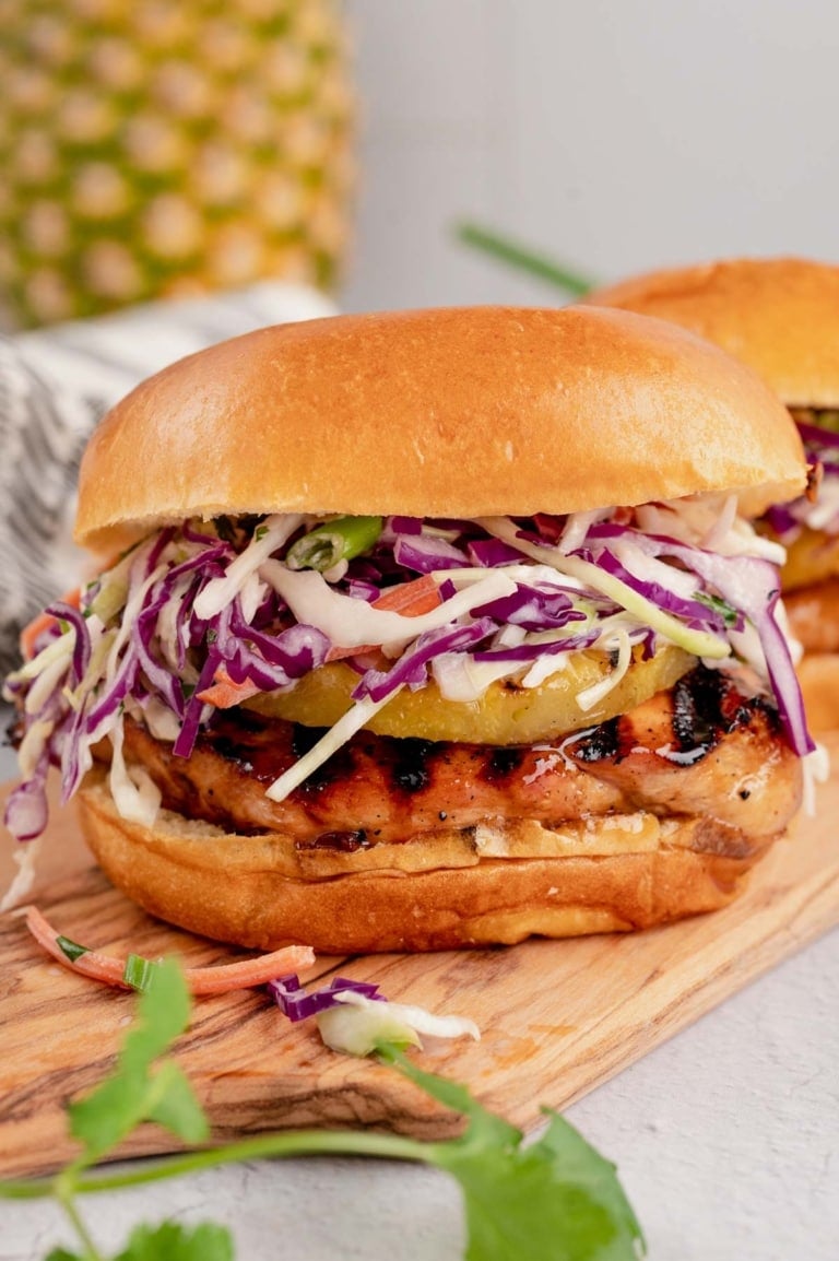 Teriyaki Chicken Sandwich - Yellow Bliss Road