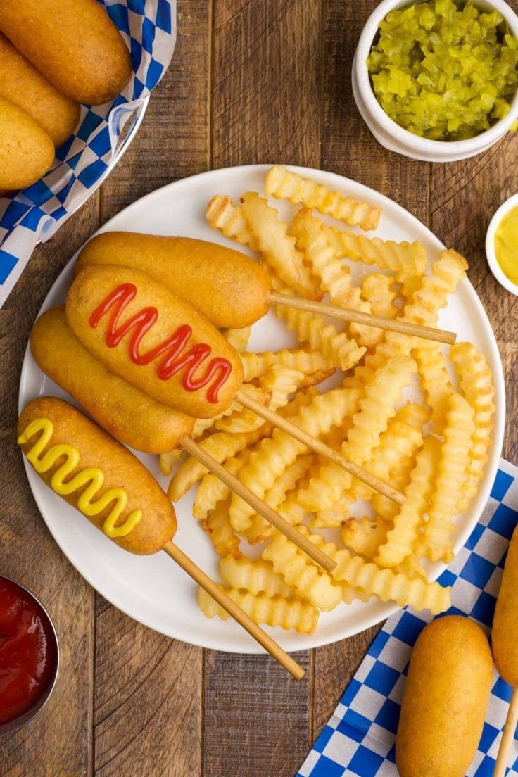 Homemade Corn Dogs - Yellow Bliss Road