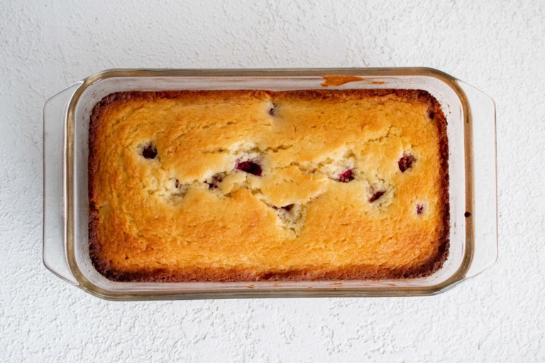 Lemon Raspberry Bread - Yellow Bliss Road