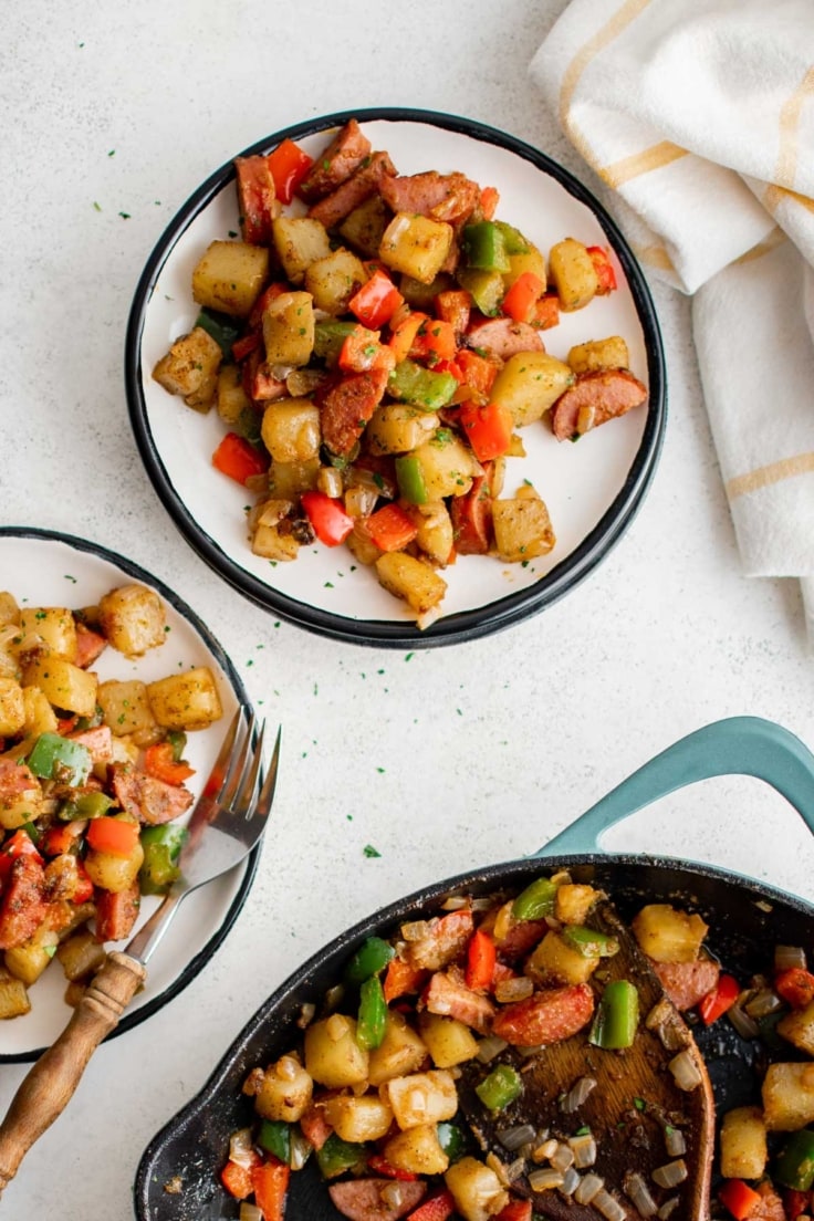 Sausage and Potato Breakfast Hash