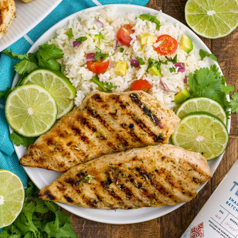 Tequila Lime Chicken - Yellow Bliss Road