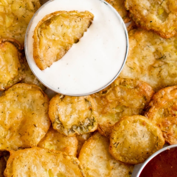 Crispy Deep Fried Pickles