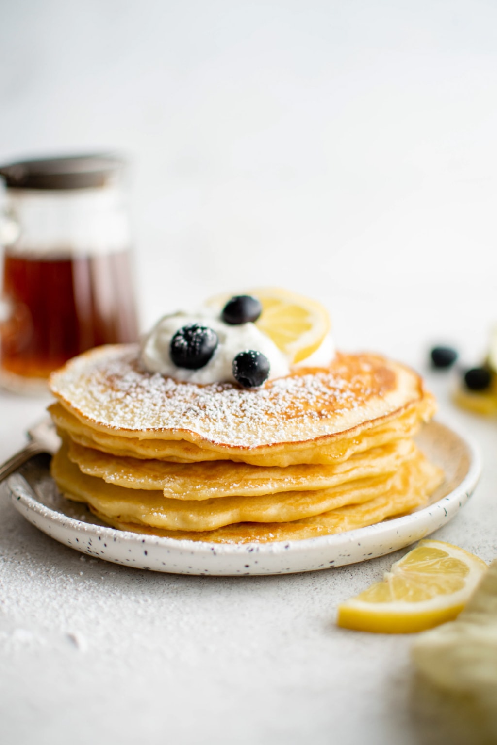 Lemon Pancakes - Yellow Bliss Road
