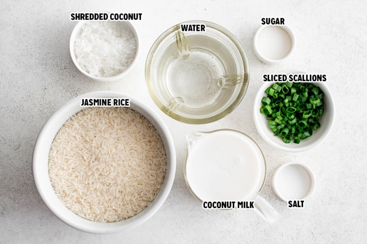 Easy Coconut Rice (Rice Cooker or Stovetop)