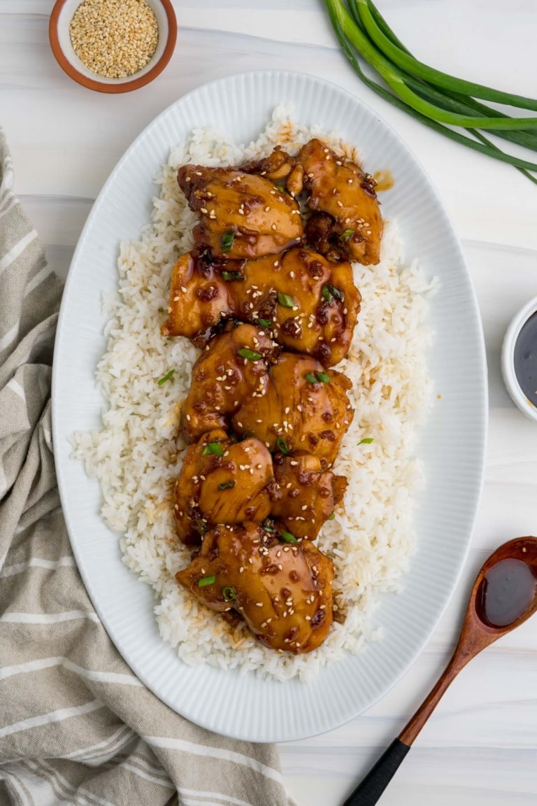 Easy Sticky Chicken - Yellow Bliss Road
