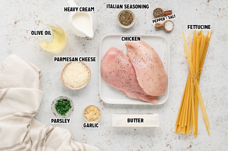 Chicken Alfredo - Yellow Bliss Road