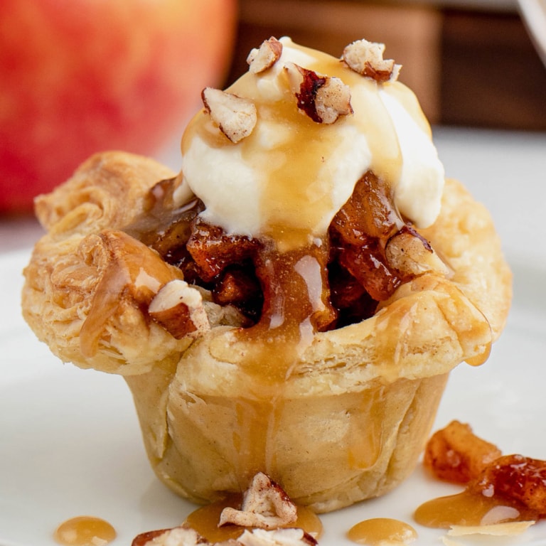 Mini Apple Tarts - Yellow Bliss Road