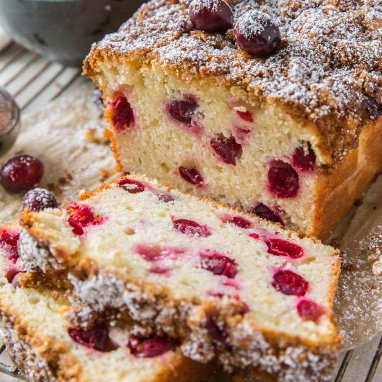 Cranberry Walnut Quick Bread - Yellow Bliss Road