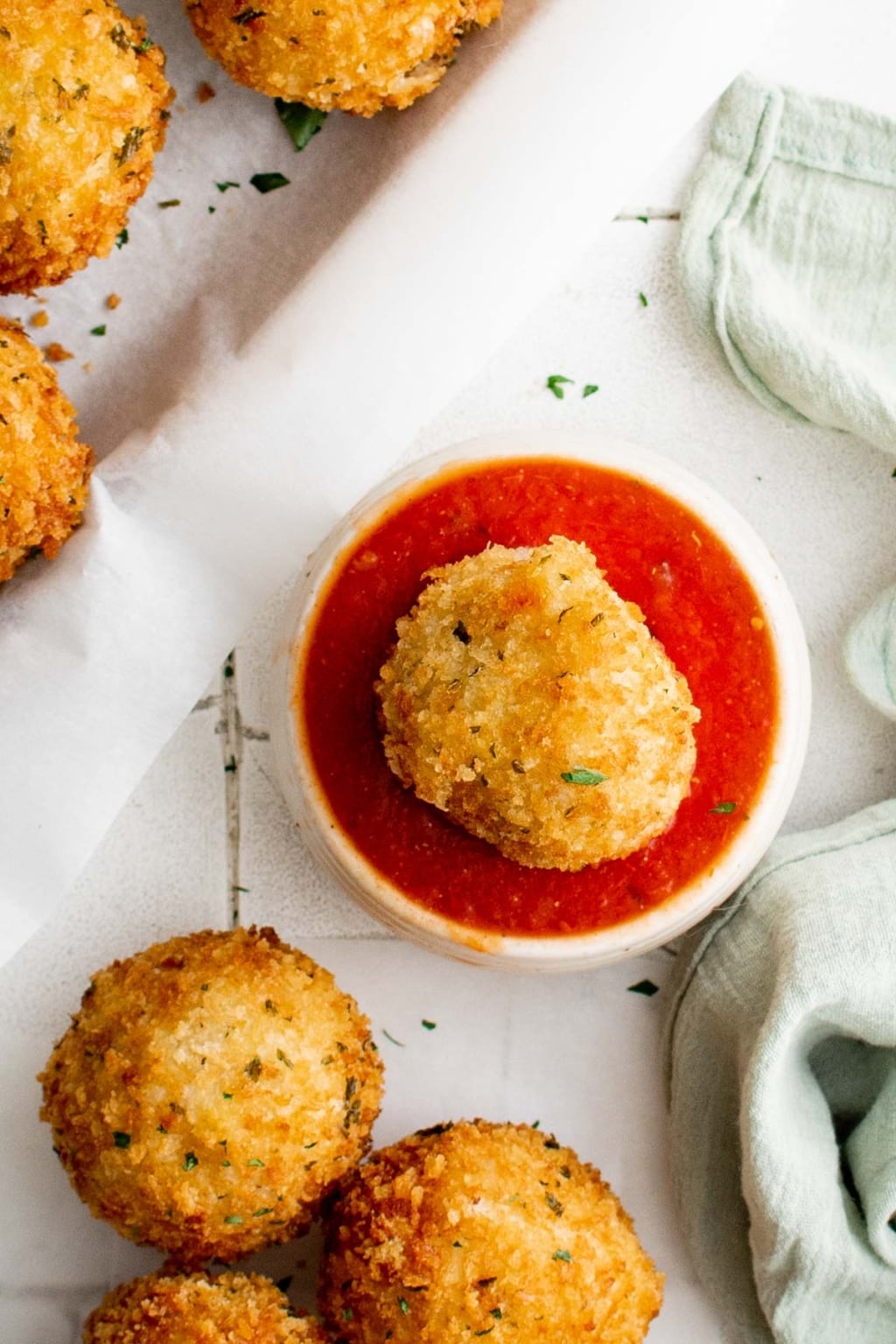 Crispy Fried Potato Cheese Balls - Yellow Bliss Road