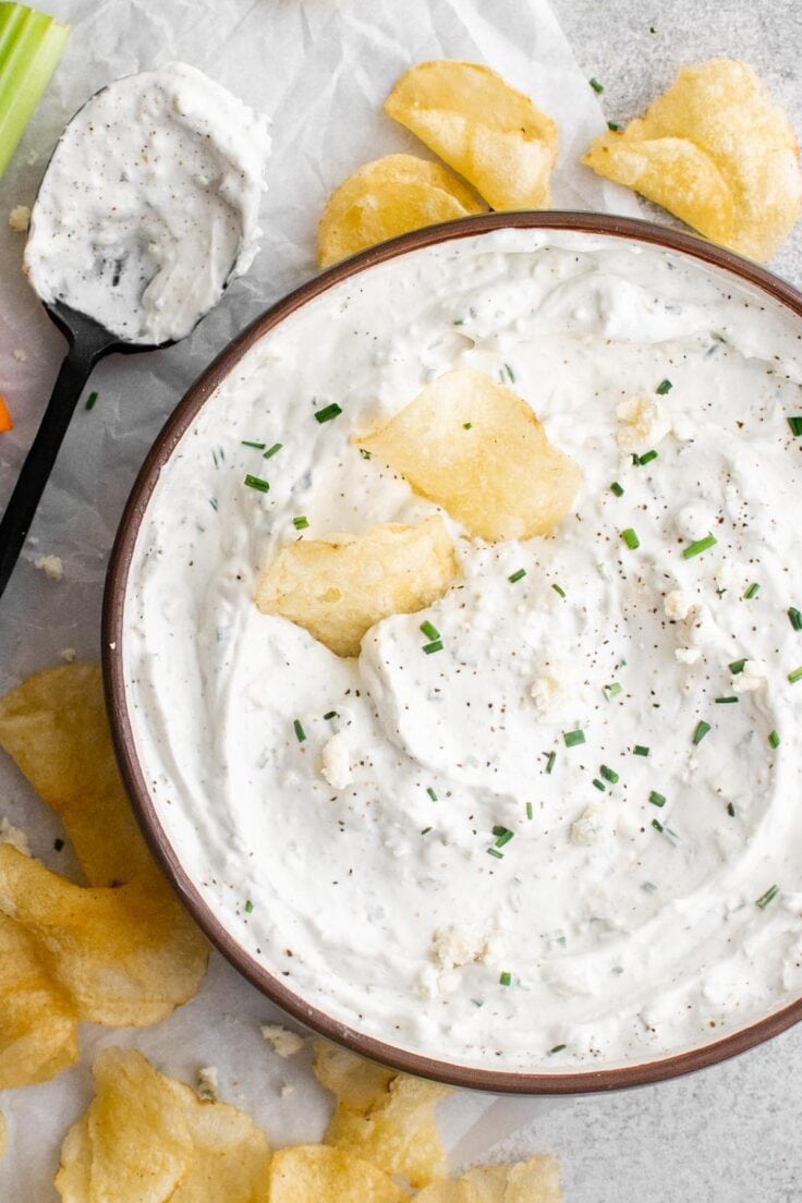 Blue Cheese Dip - Yellow Bliss Road