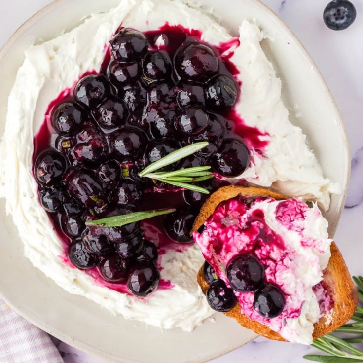 Blueberry Goat Cheese | Yellow Bliss Road