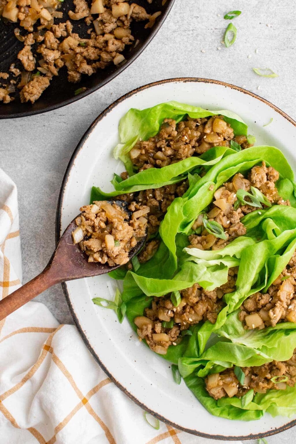 Copycat PF Chang's Chicken Lettuce Wraps - Yellow Bliss Road