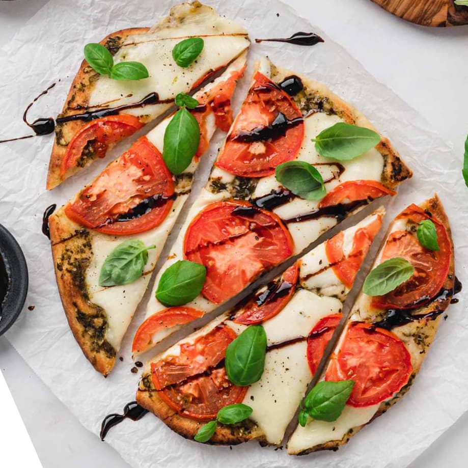 Margherita flatbread store