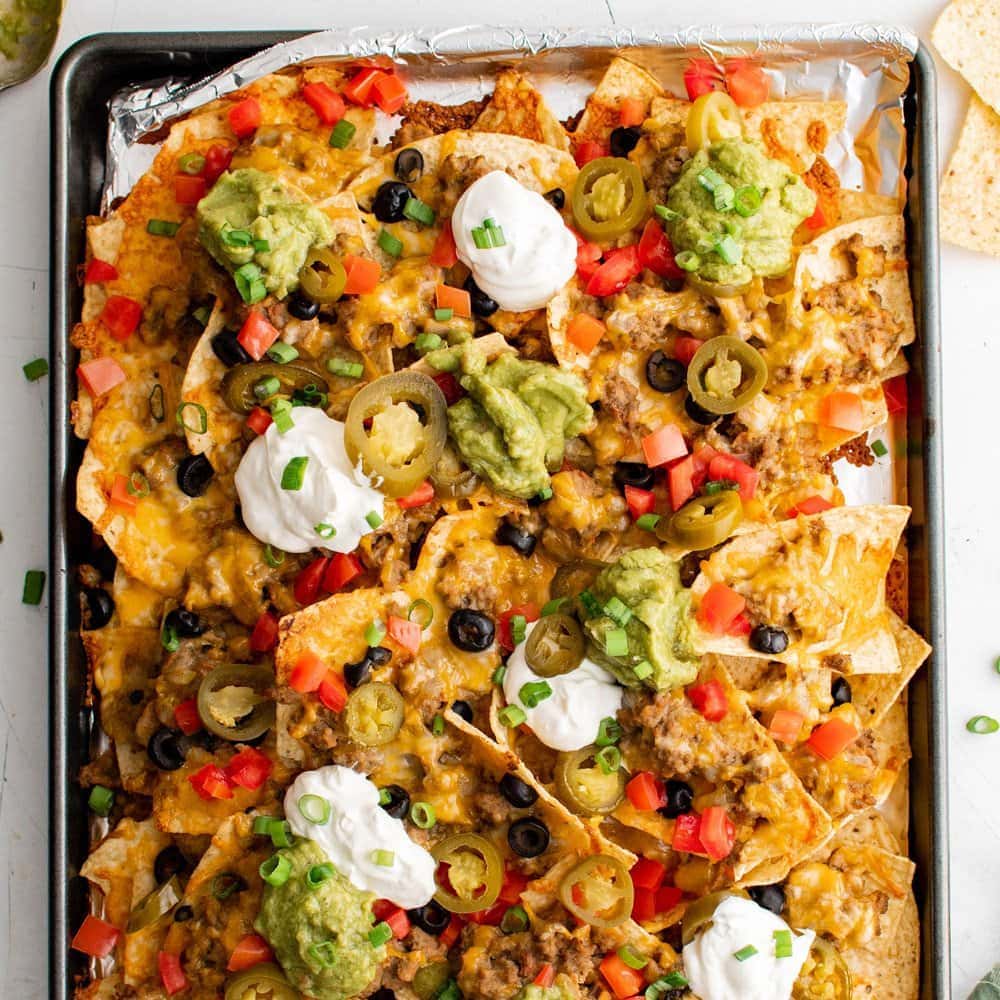 Easy Nachos Supreme Recipe