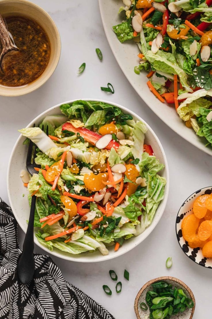 Napa Cabbage Salad - Yellow Bliss Road