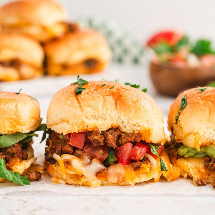 Easy Taco Sliders - Yellow Bliss Road