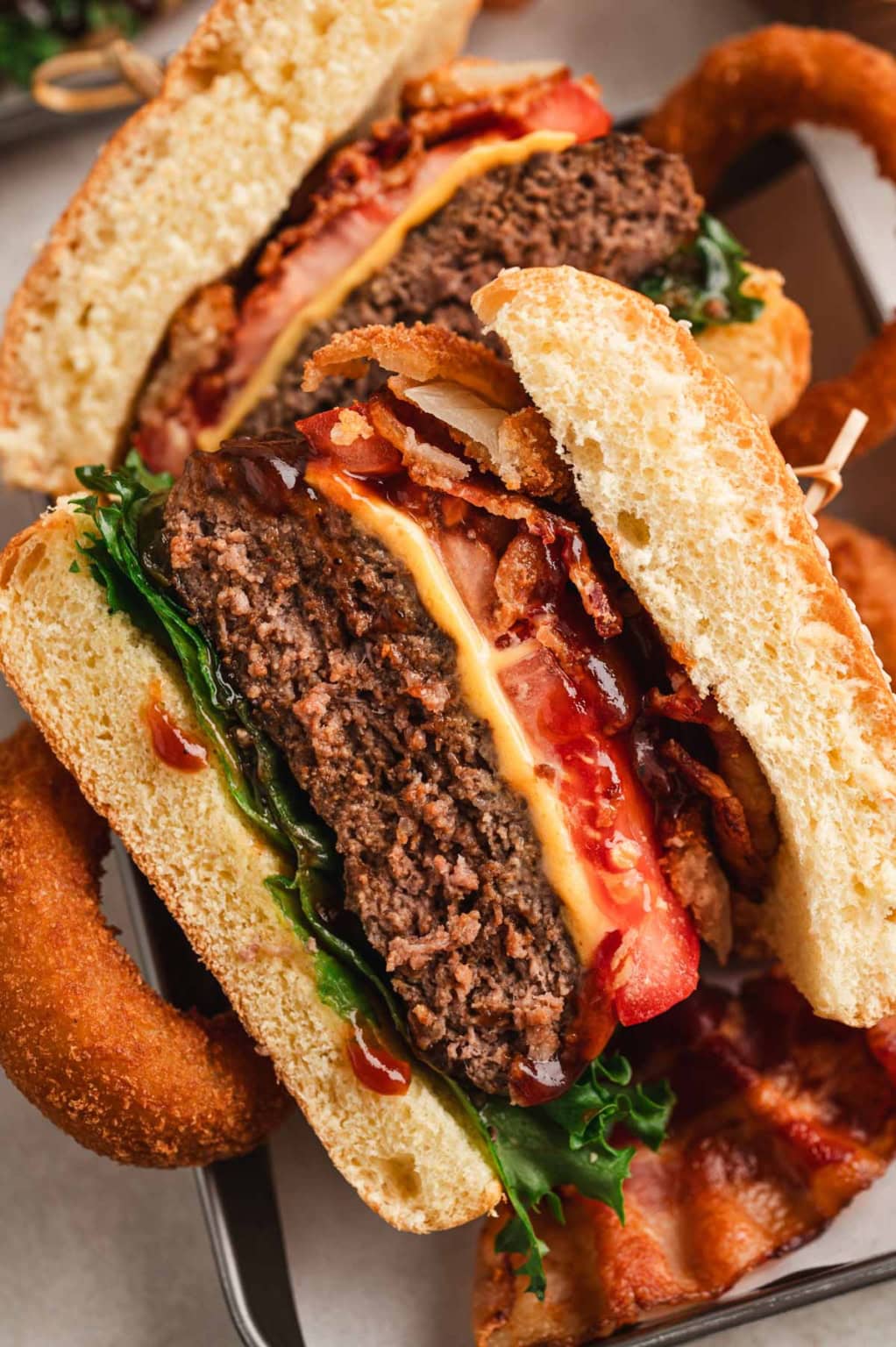 Grilled BBQ Burger - Yellow Bliss Road