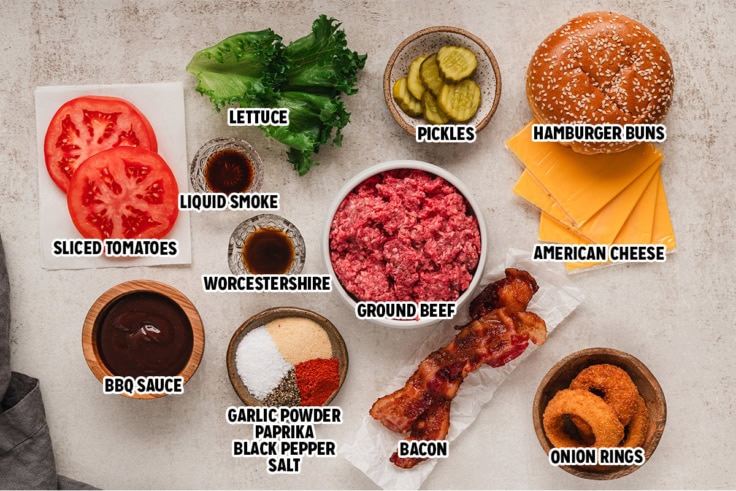 Grilled BBQ Burger - Yellow Bliss Road