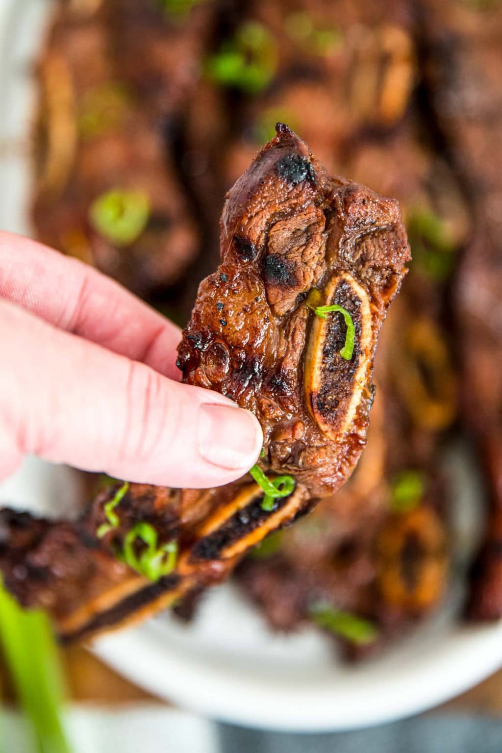 Grilled Korean Short Ribs (Flanken, Kalbi style)