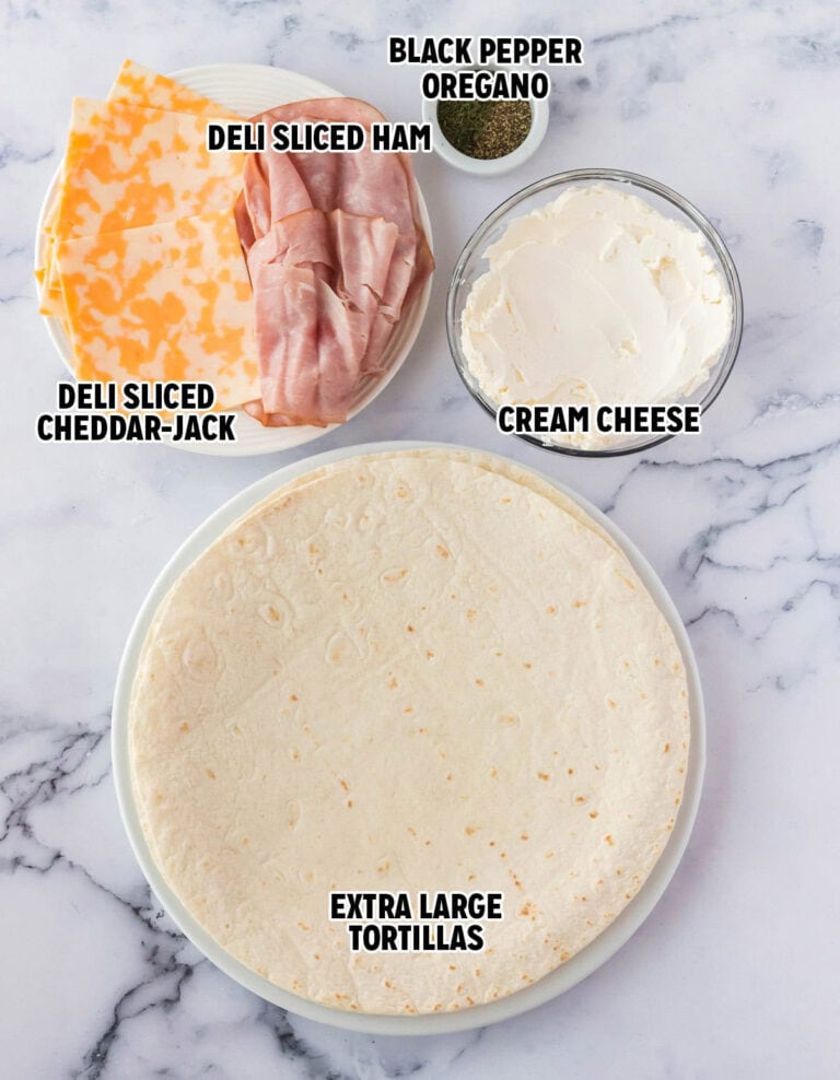 Ham and Cheese Roll Ups - Yellow Bliss Road