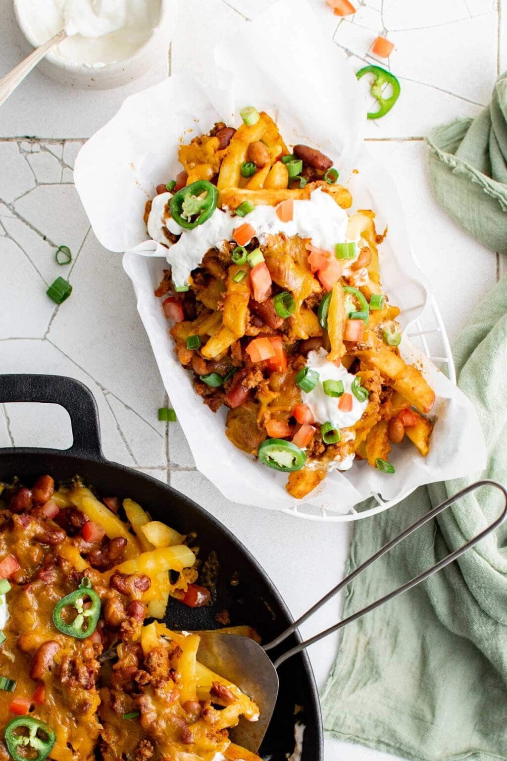 Loaded Chili Cheese Fries - Yellow Bliss Road