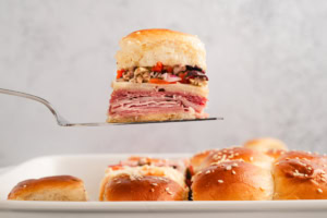 Muffuletta Sliders - Yellow Bliss Road