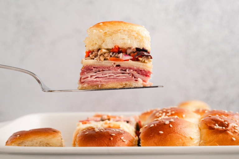 Muffuletta Sliders - Yellow Bliss Road