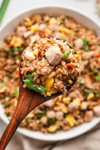 Easy Pork Fried Rice - Yellow Bliss Road
