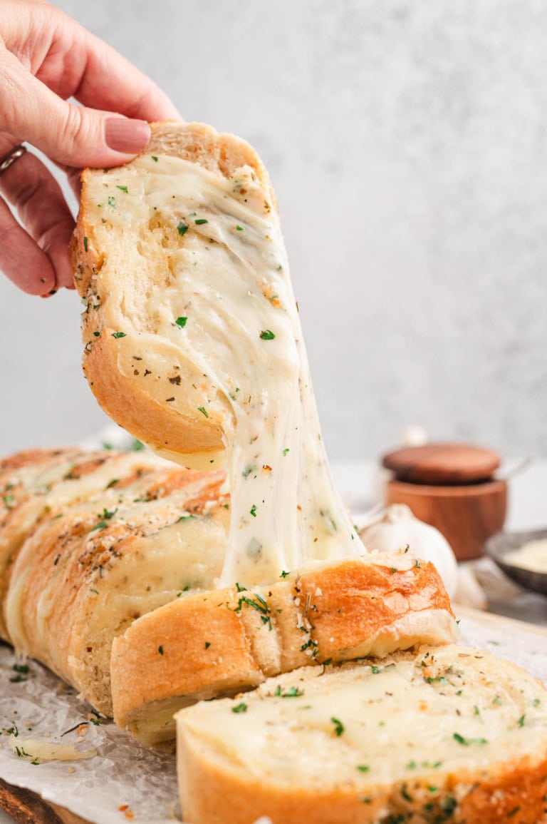 Stuffed Garlic Bread - Yellow Bliss Road