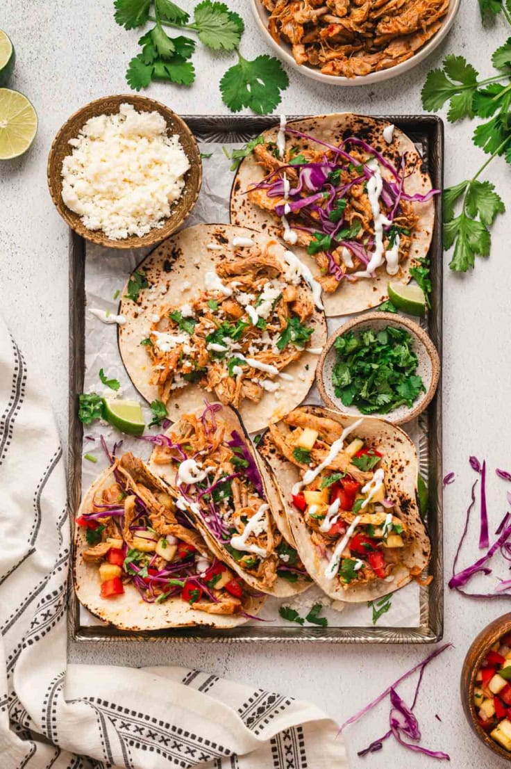 Chipotle Chicken Tacos - Yellow Bliss Road