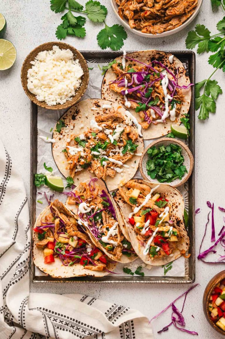 Chipotle Chicken Tacos - Yellow Bliss Road