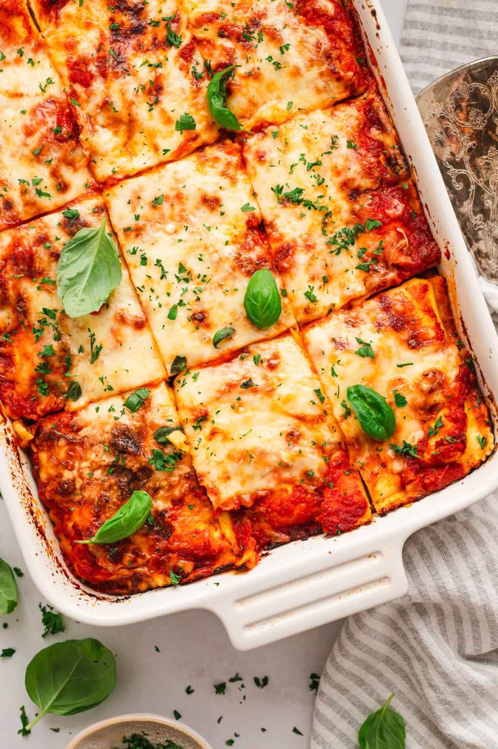 Easy Ravioli Lasagna - Yellow Bliss Road