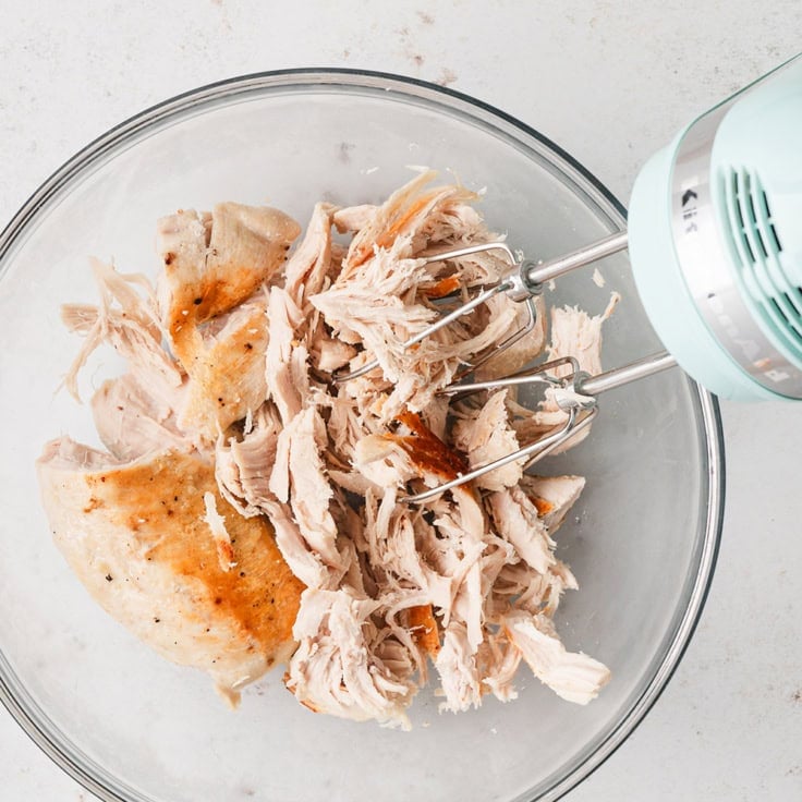 How to Shred Chicken - Yellow Bliss Road