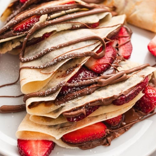 Nutella Crepes - Yellow Bliss Road