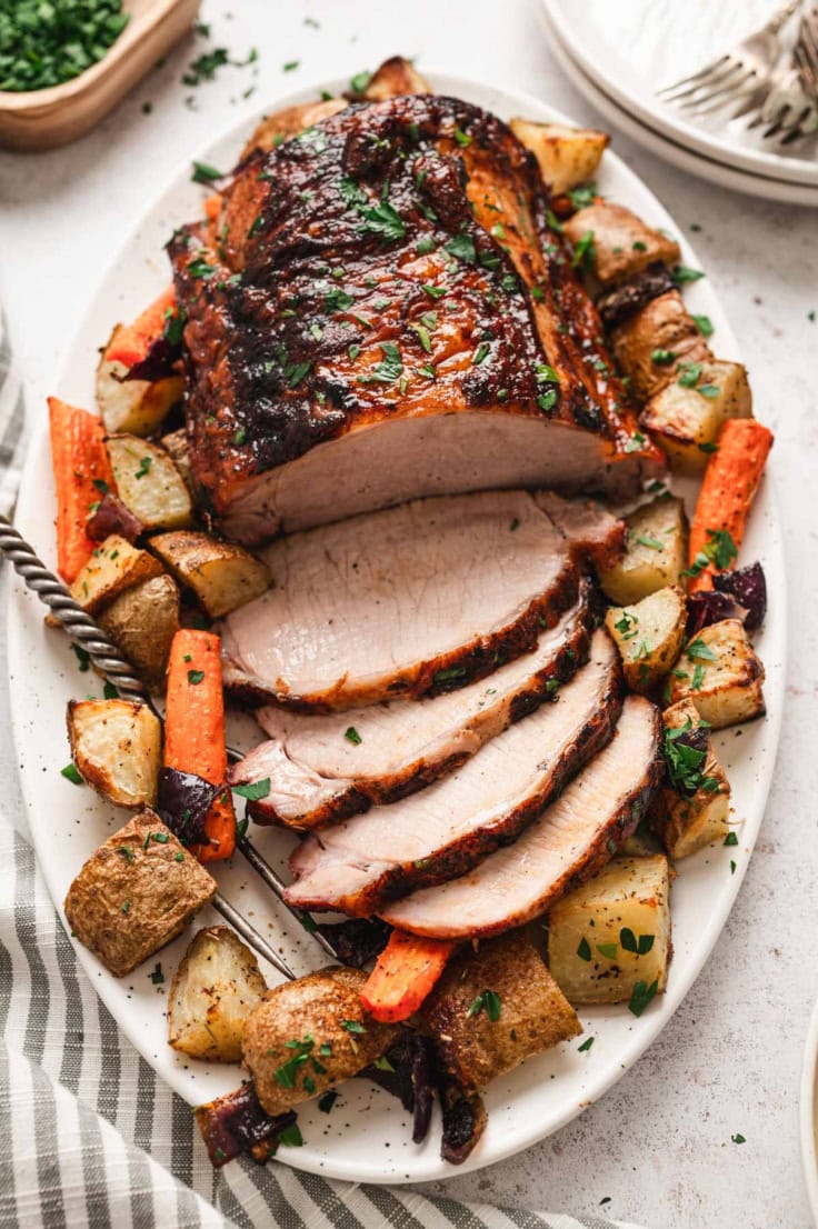 Simple Roast Pork Loin - Yellow Bliss Road