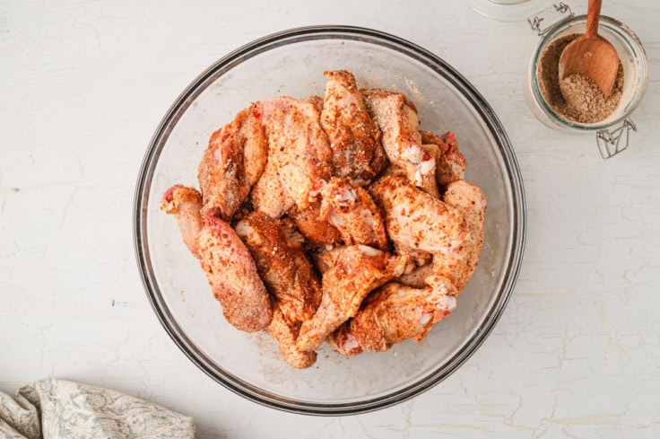 Chicken Wings Dry Rub - Yellow Bliss Road