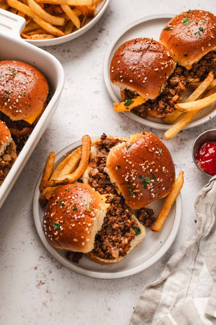 Sloppy Joe Sliders - Yellow Bliss Road