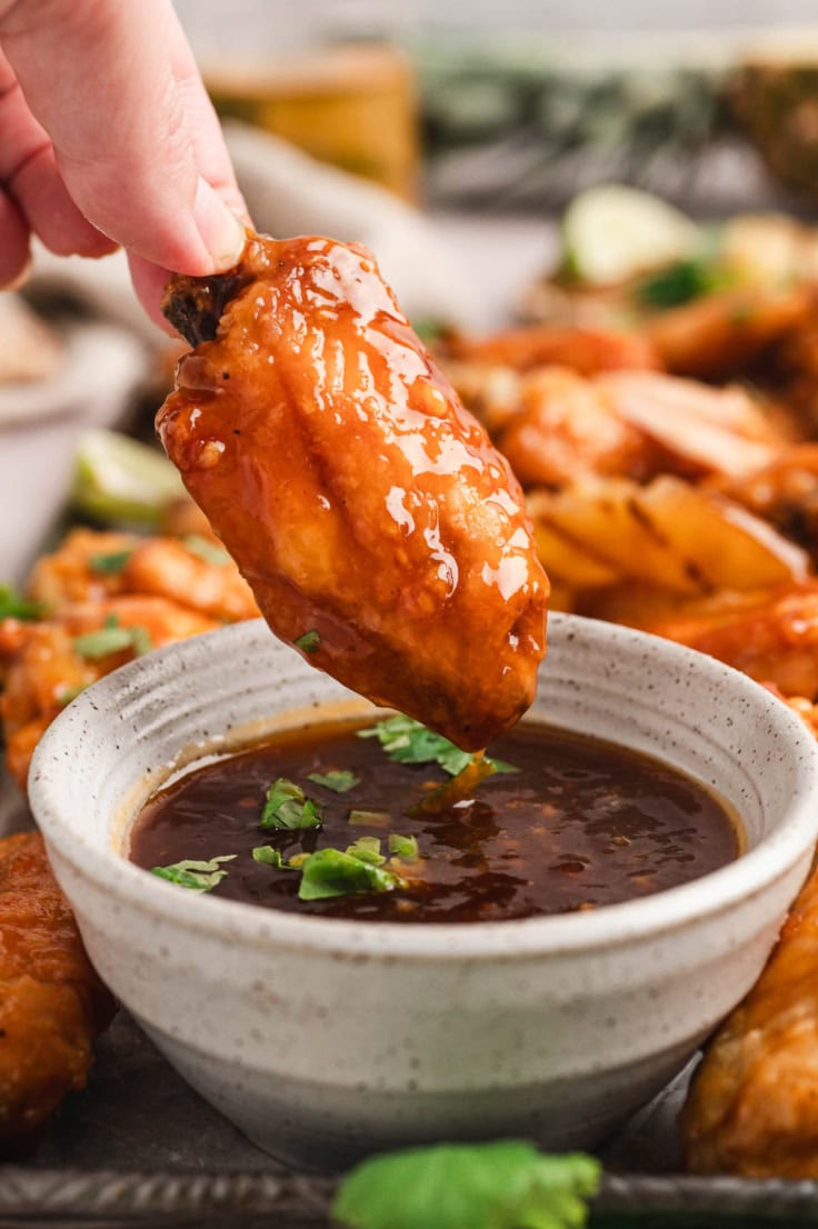 Huli Huli Chicken Wings - Yellow Bliss Road