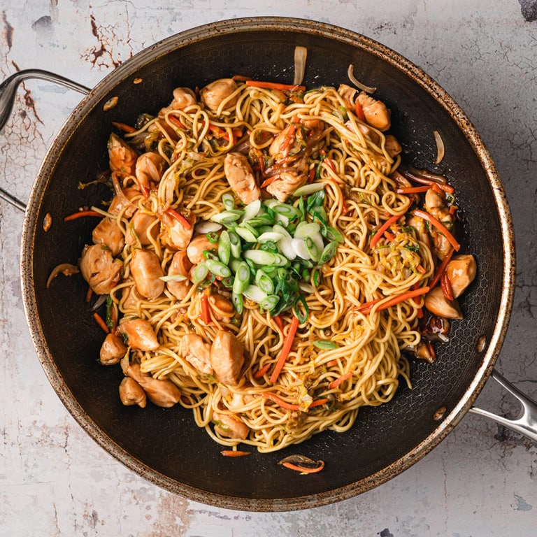 Chicken Chow Mein - Yellow Bliss Road