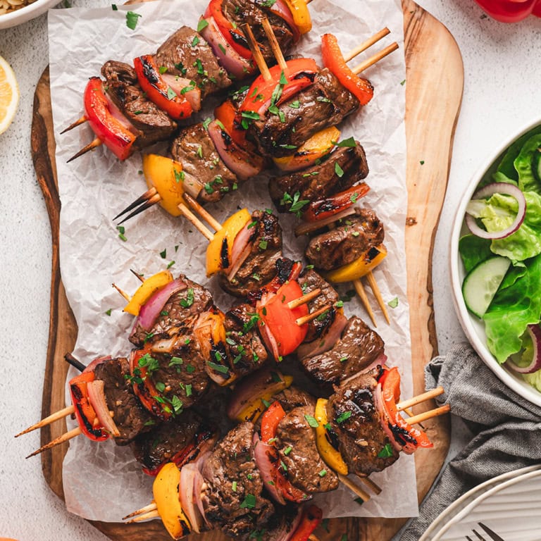 Beef Kabobs - Yellow Bliss Road