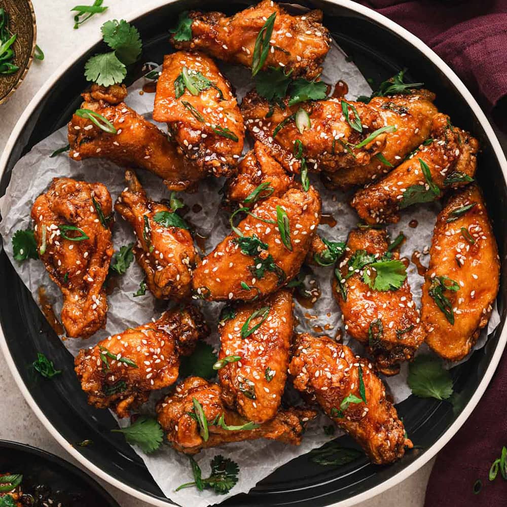 Extra Crispy Fried Chicken Wings - Yellow Bliss Road