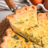 Broccoli Quiche - Yellow Bliss Road