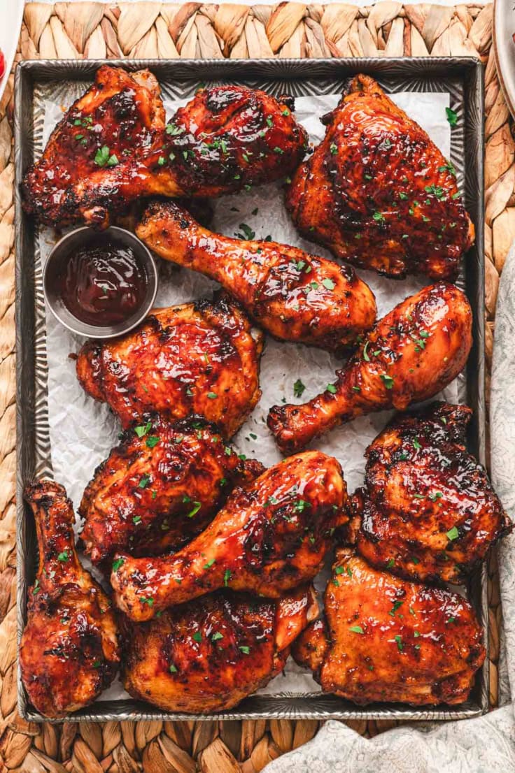 Grilled BBQ Chicken - Yellow Bliss Road