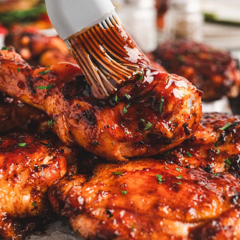 Grilled BBQ Chicken - Yellow Bliss Road