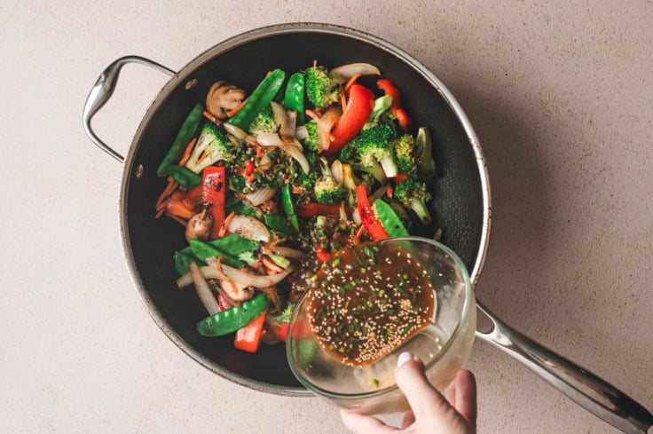 Vegetable Stir Fry - Yellow Bliss Road